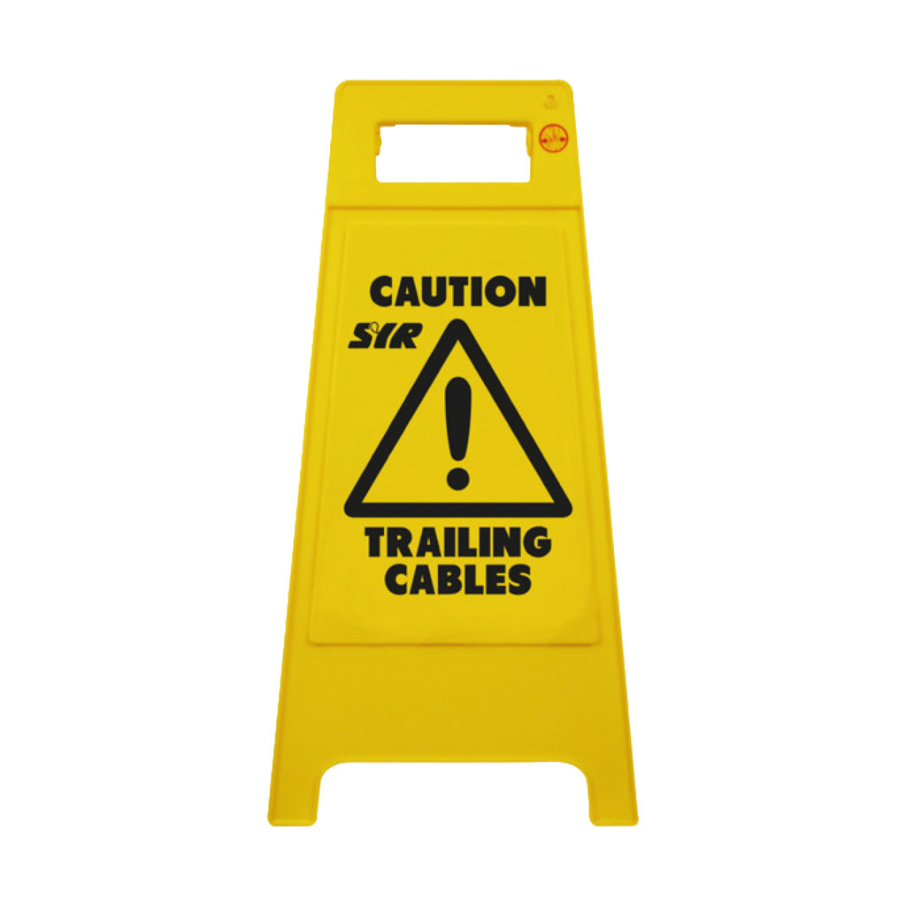 Trailing Cables Safety Sign - SYR